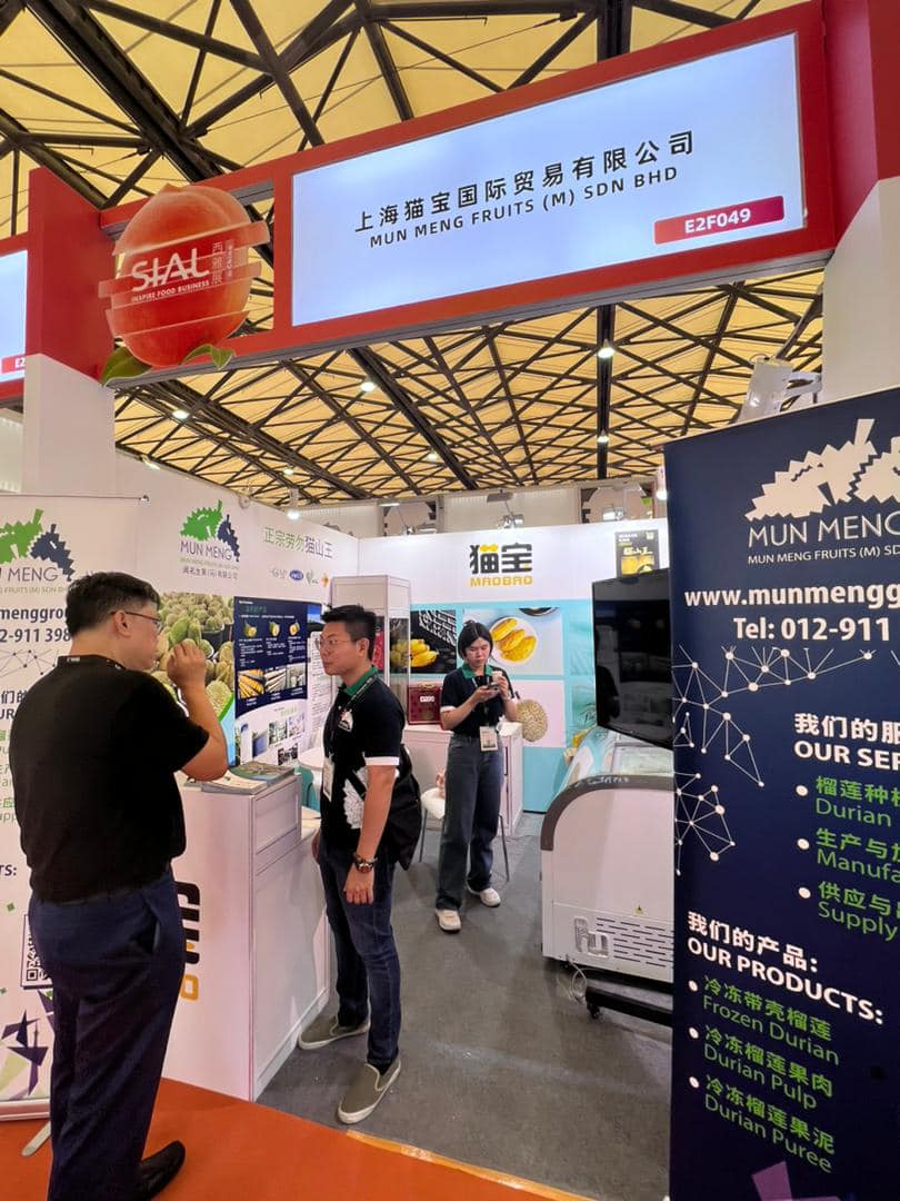 Mun Meng Fruits at SIAL Shanghai | Mun Meng Fruits Sdn Bhd